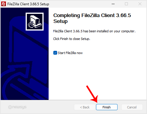 How to Install Filezilla Client on Windows - Newsys